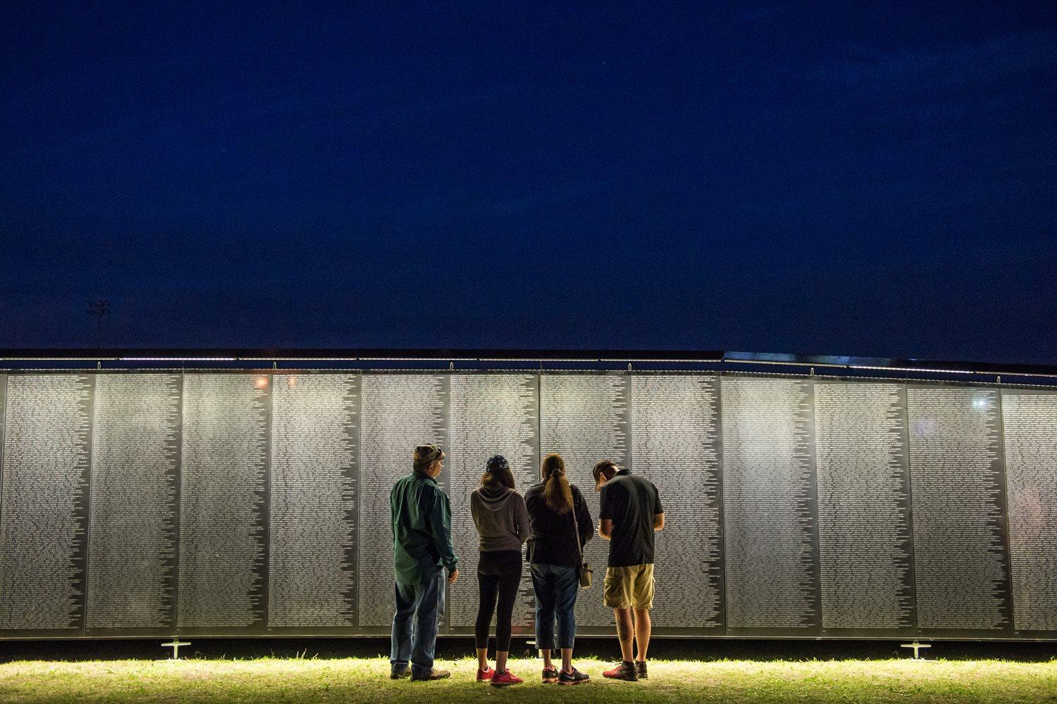 Pause and Reflect at The Wall That Heals - Erie Reader