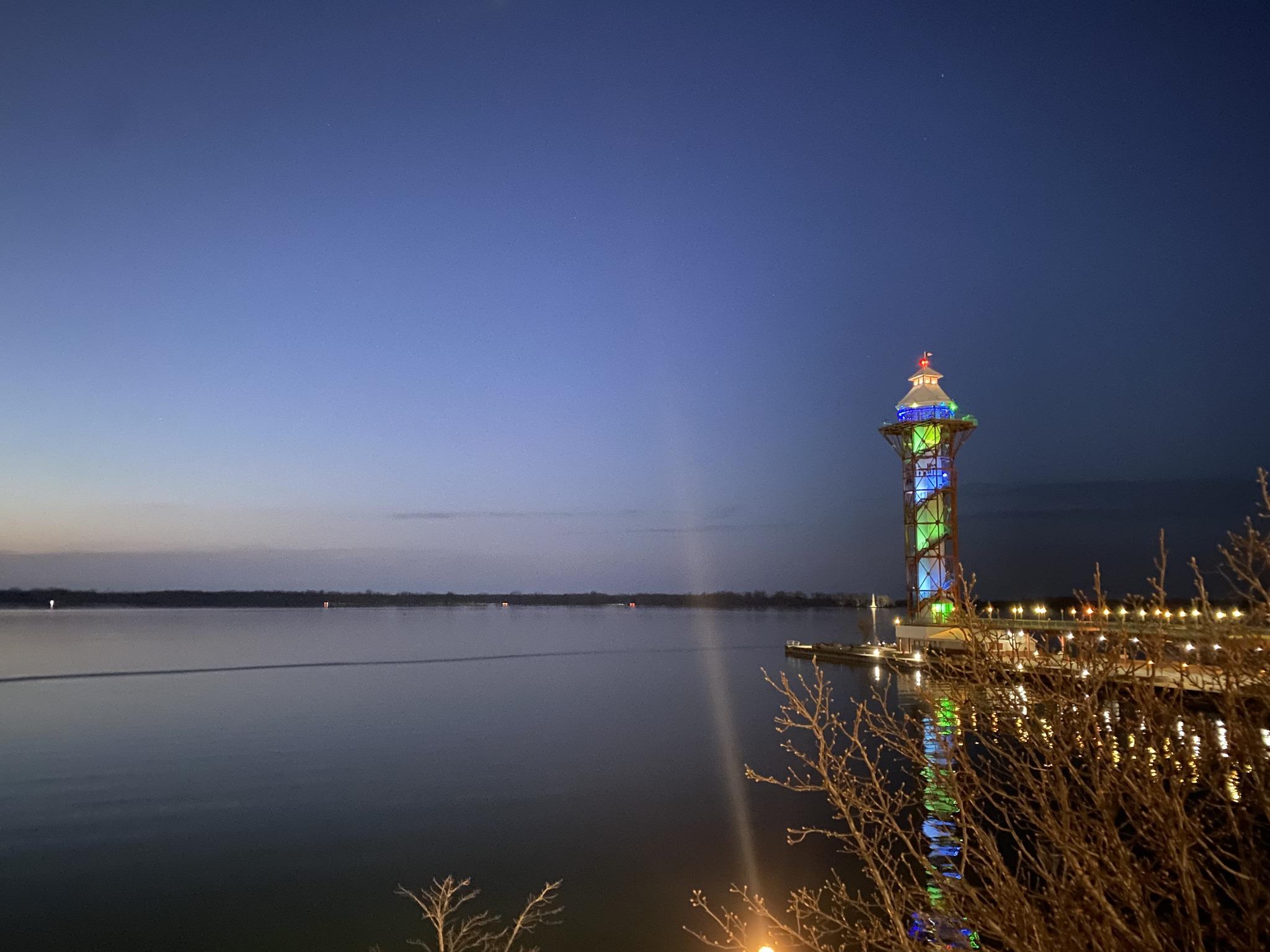 Bicentennial Tower Lights Up for Eating Disorder Awareness - Erie Reader