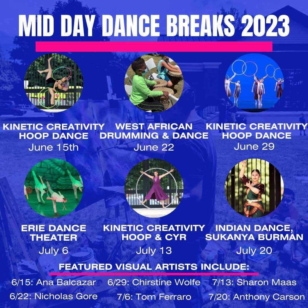 Mid Day Dance Breaks 2023 - Events - Erie Reader