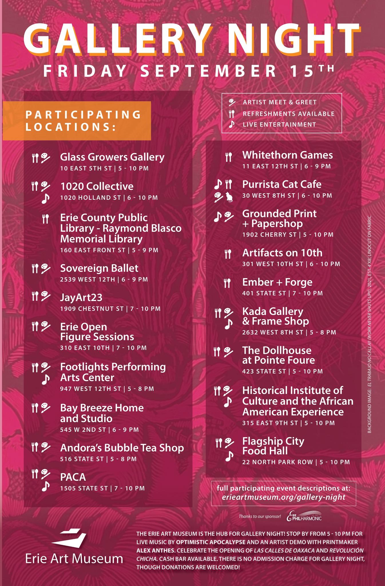 Gallery Night - Events - Erie Reader