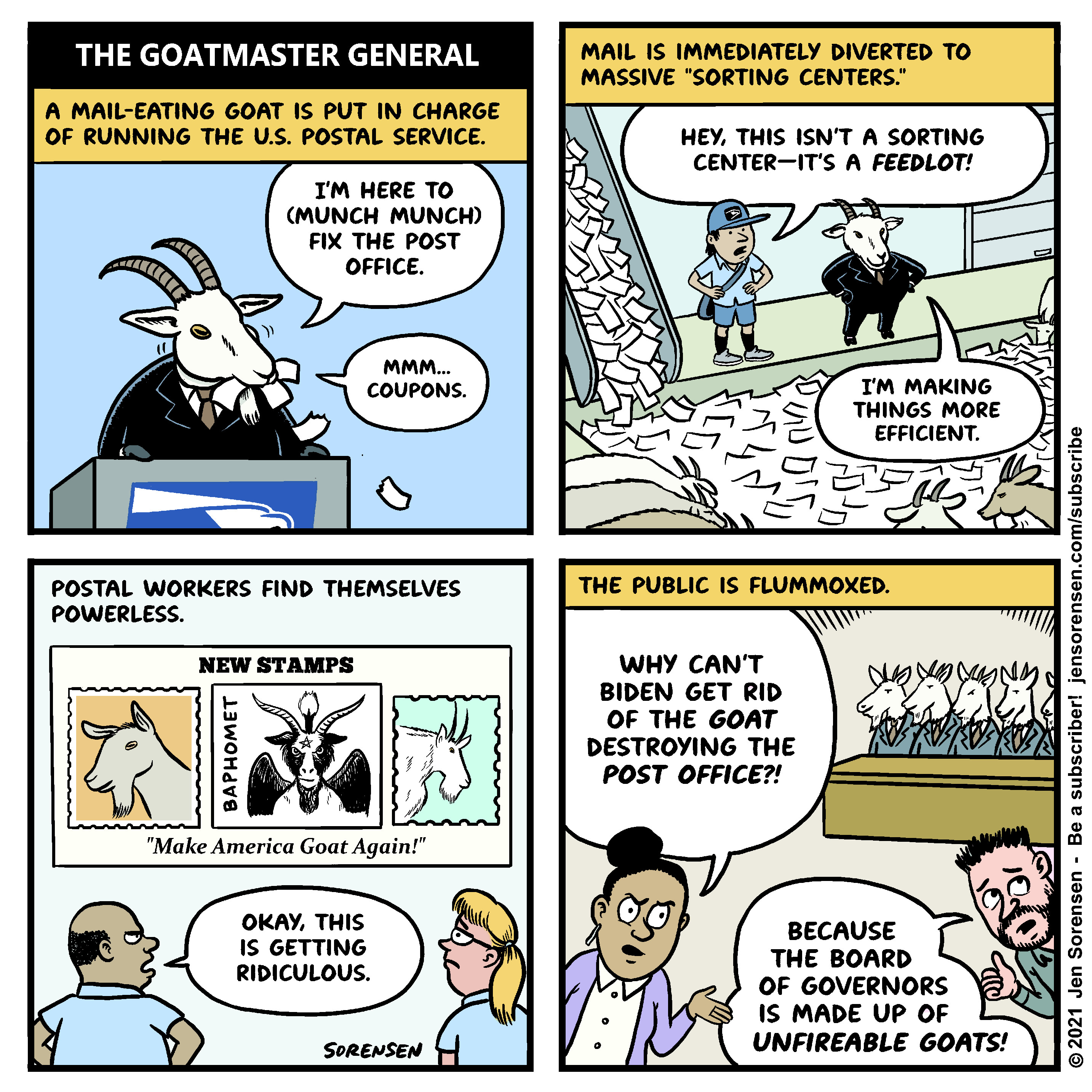 The Goatmaster General - Erie Reader