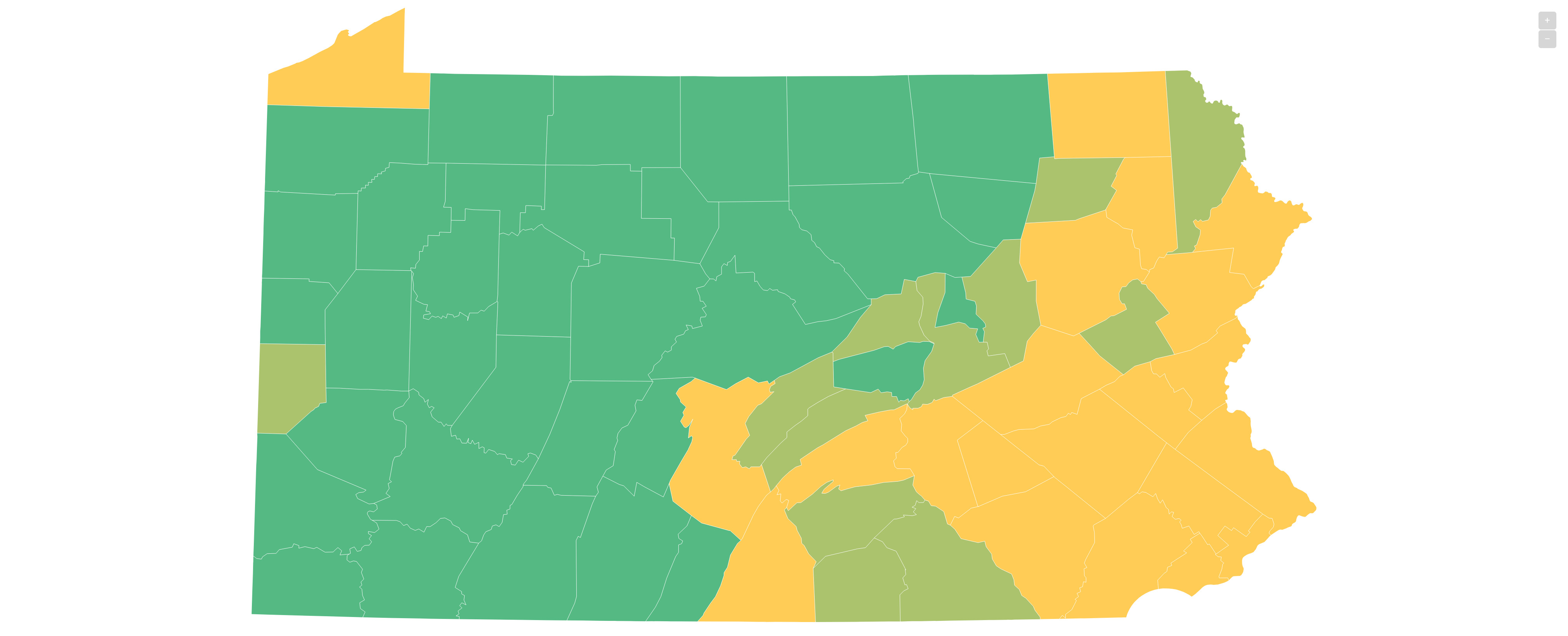 The Latest PA County Map - Erie Reader
