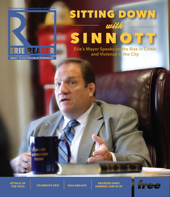 "Sitting Down with Sinnott" - Erie Reader