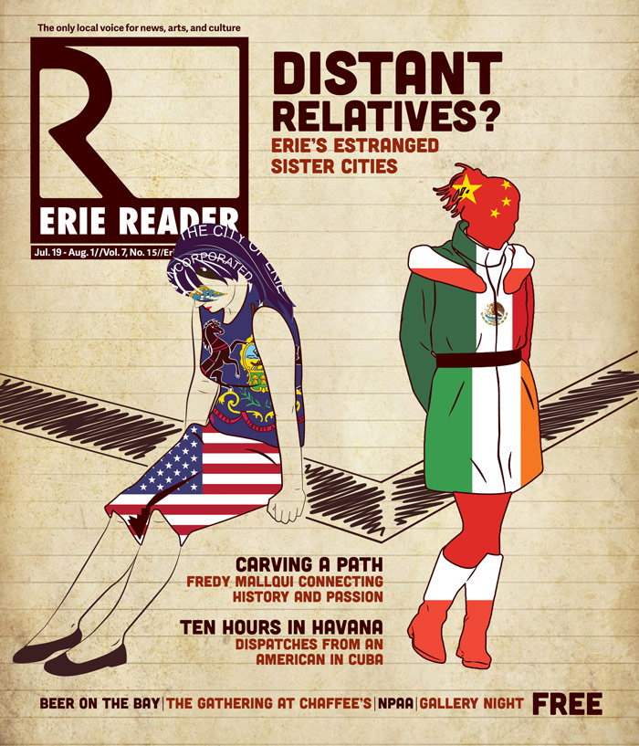 "Distant Relatives?" - Erie Reader