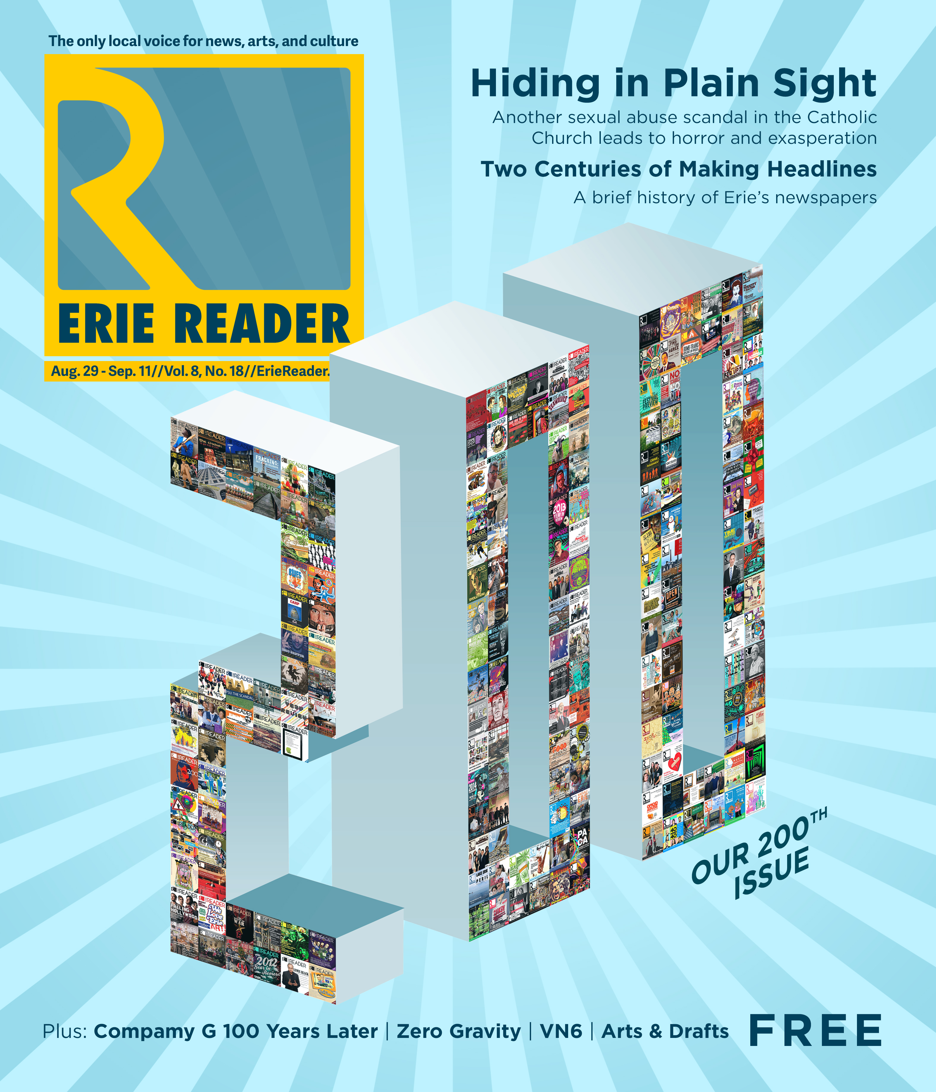 "Our 200th Issue" - Erie Reader